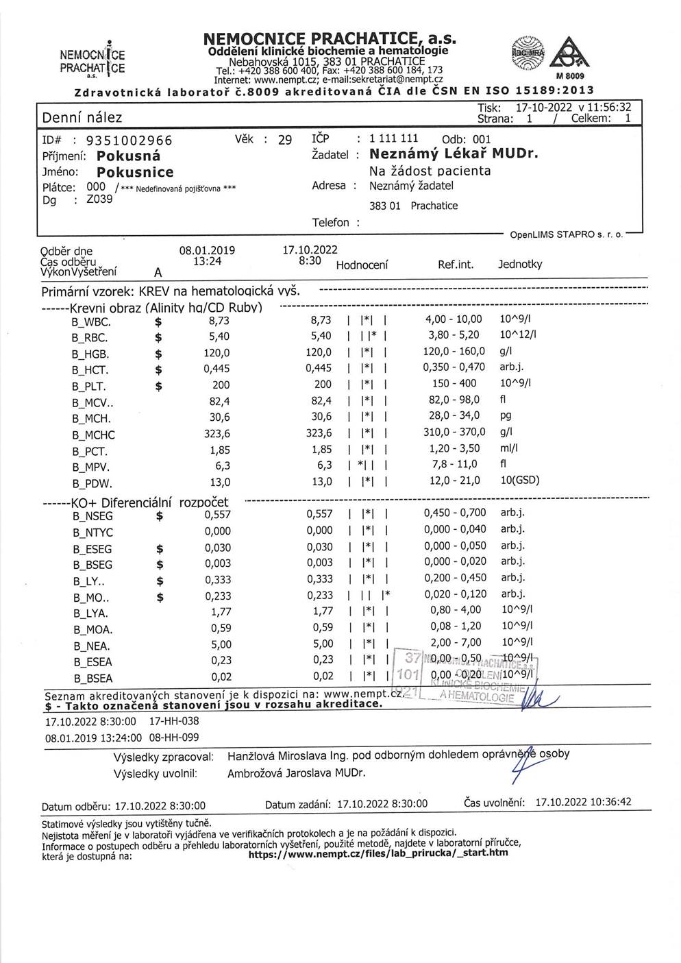 hematologie